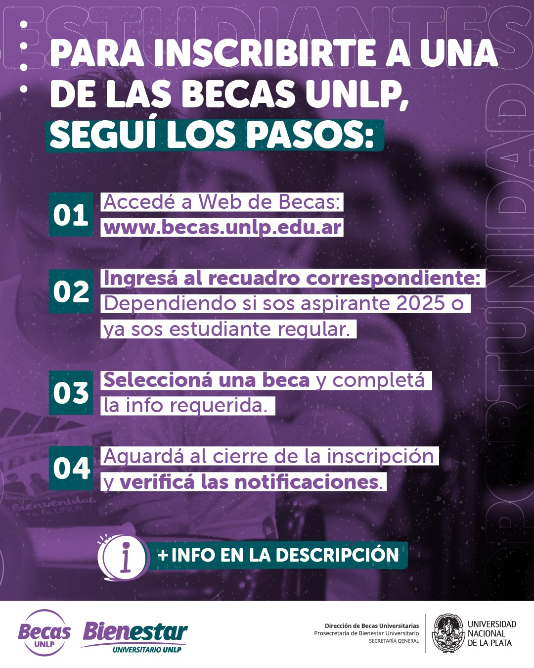 Abrió la inscripción a las becas estudiantiles de la UNLP » UNLP